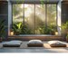 Realistic Virtual Background of the Meditation Room With Big Window ...