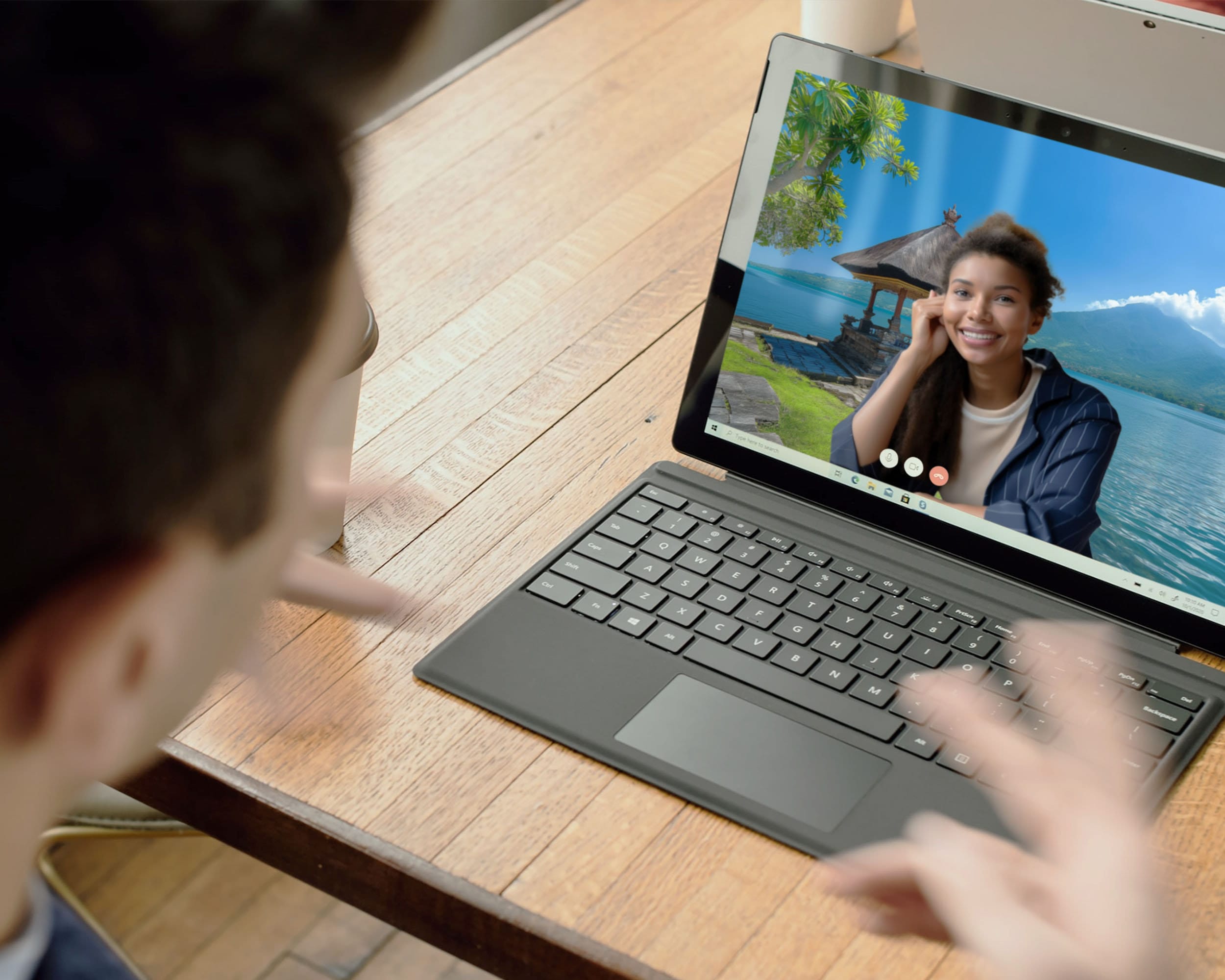 Bali Landscape Background for Zoom Zoom, Meet, Microsoft Teams Backdrop ...