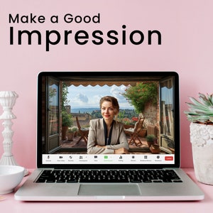 Italy Inspired Zoom Background | Suitable for Zoom, Google Meet ...