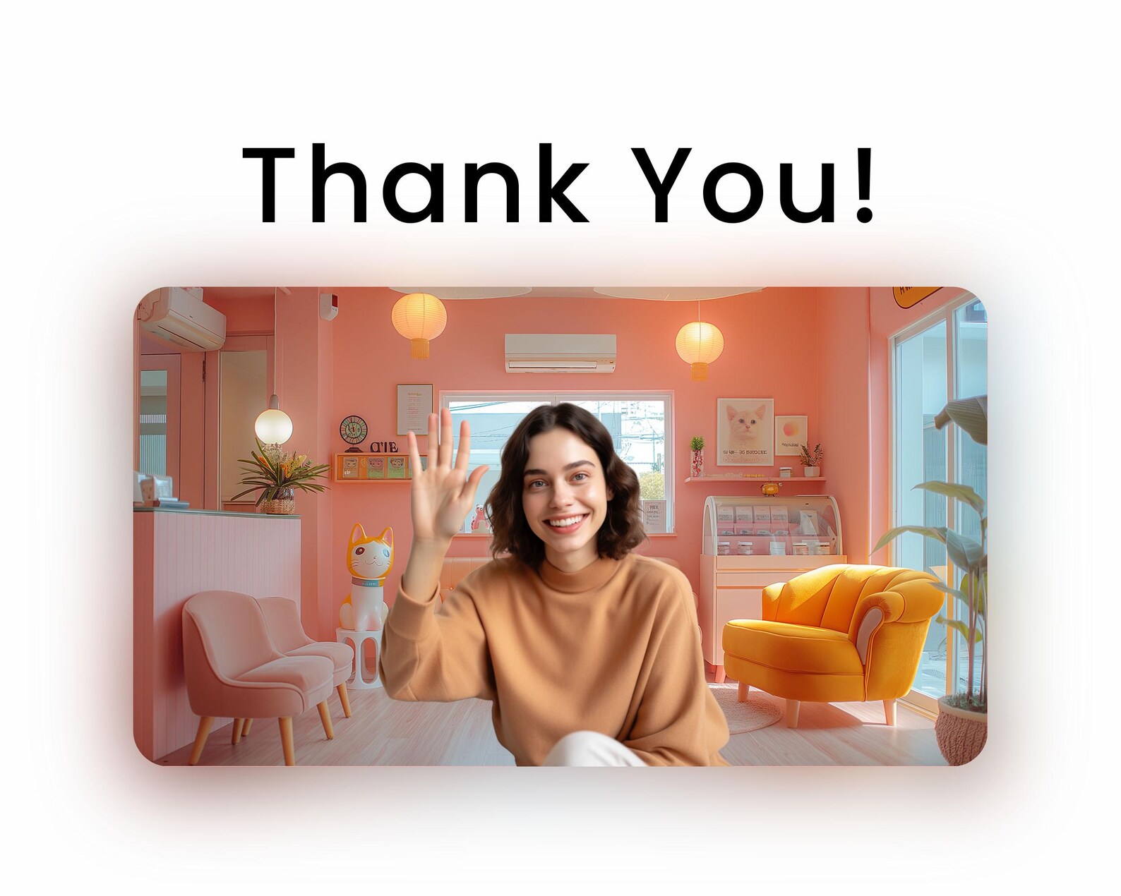 Pink Virtual Background of Vet Clinic | Suitable for Zoom, Google Meet ...