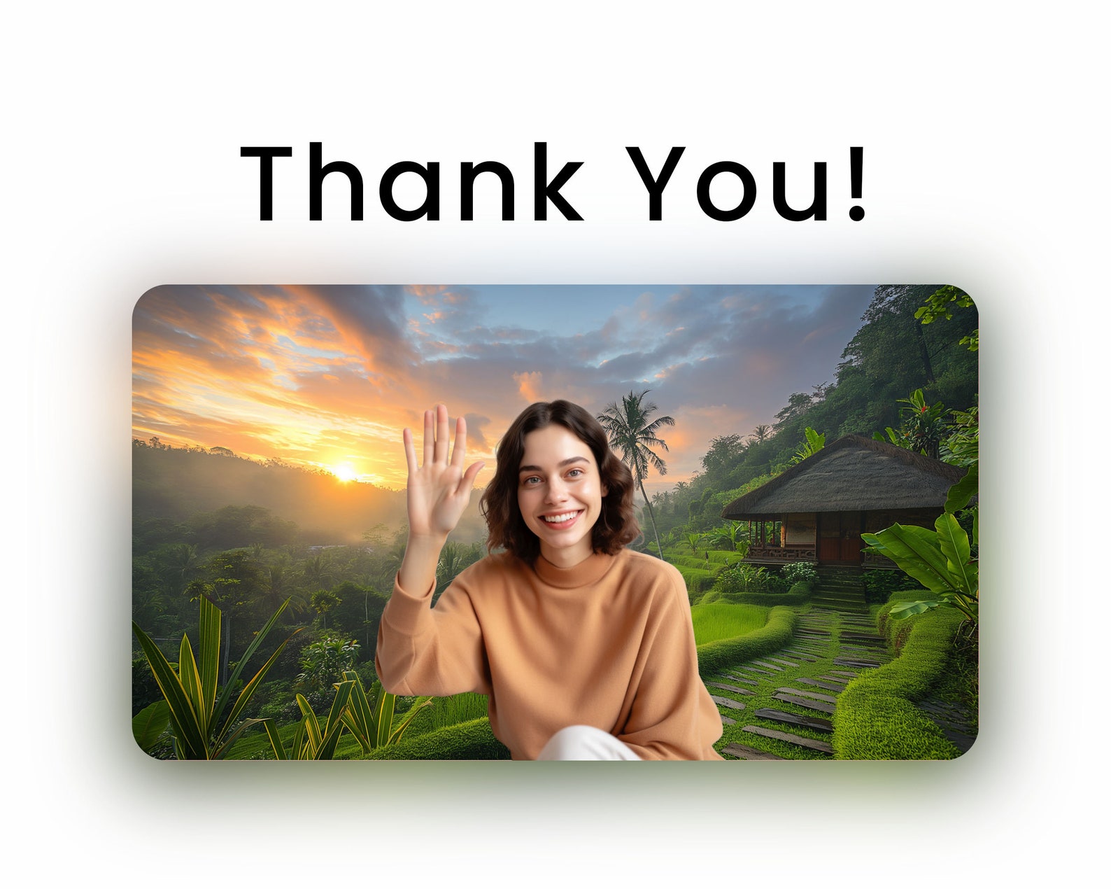 Bali Landscape Background for Zoom | Zoom, Meet, Microsoft Teams ...