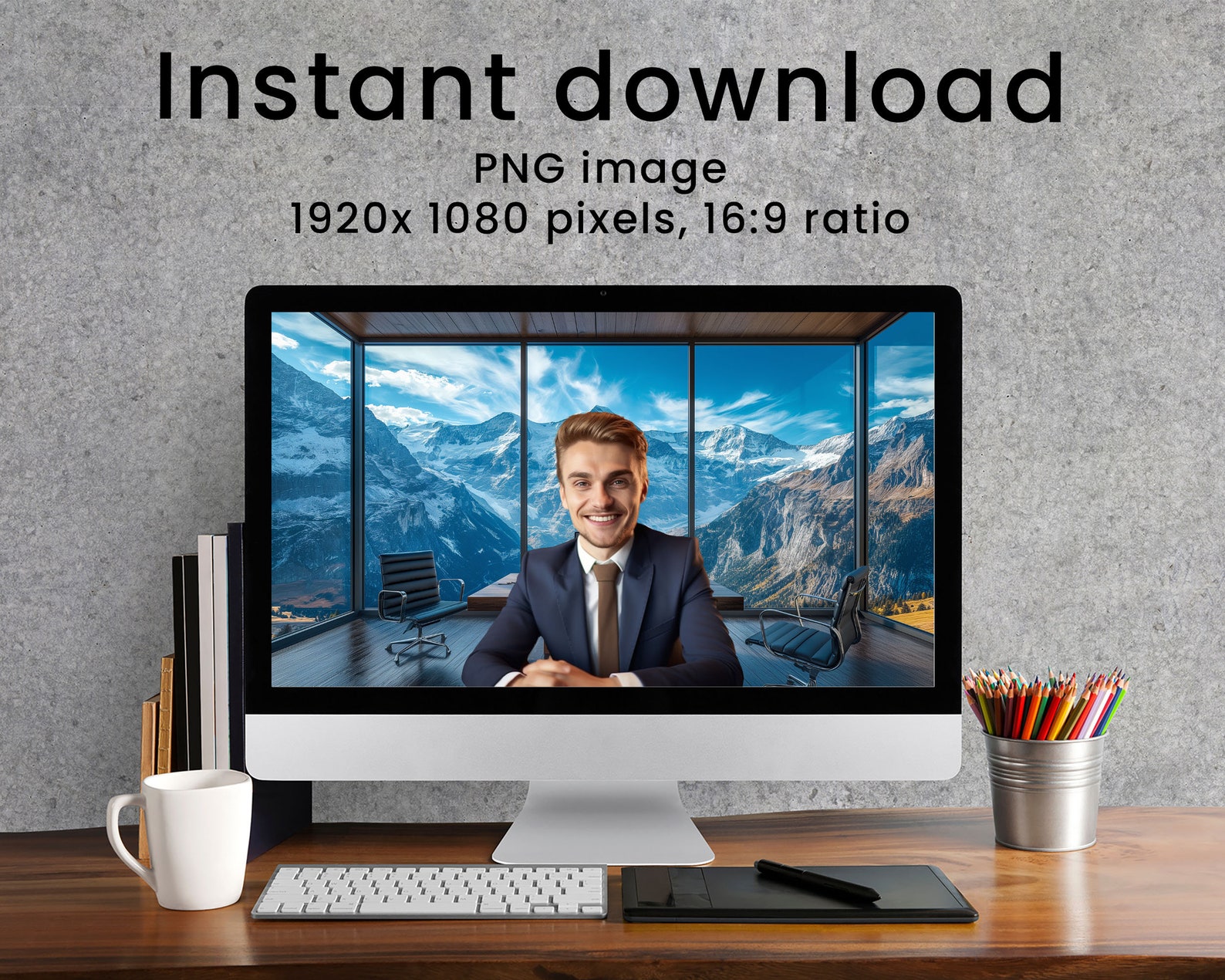 Alps Background for Zoom | Office Virtual Background | Teams Background ...