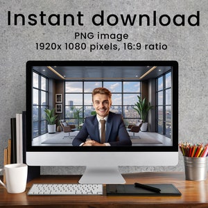 City View Office | Zoom Virtual Backgrounds | Microsoft Teams ...