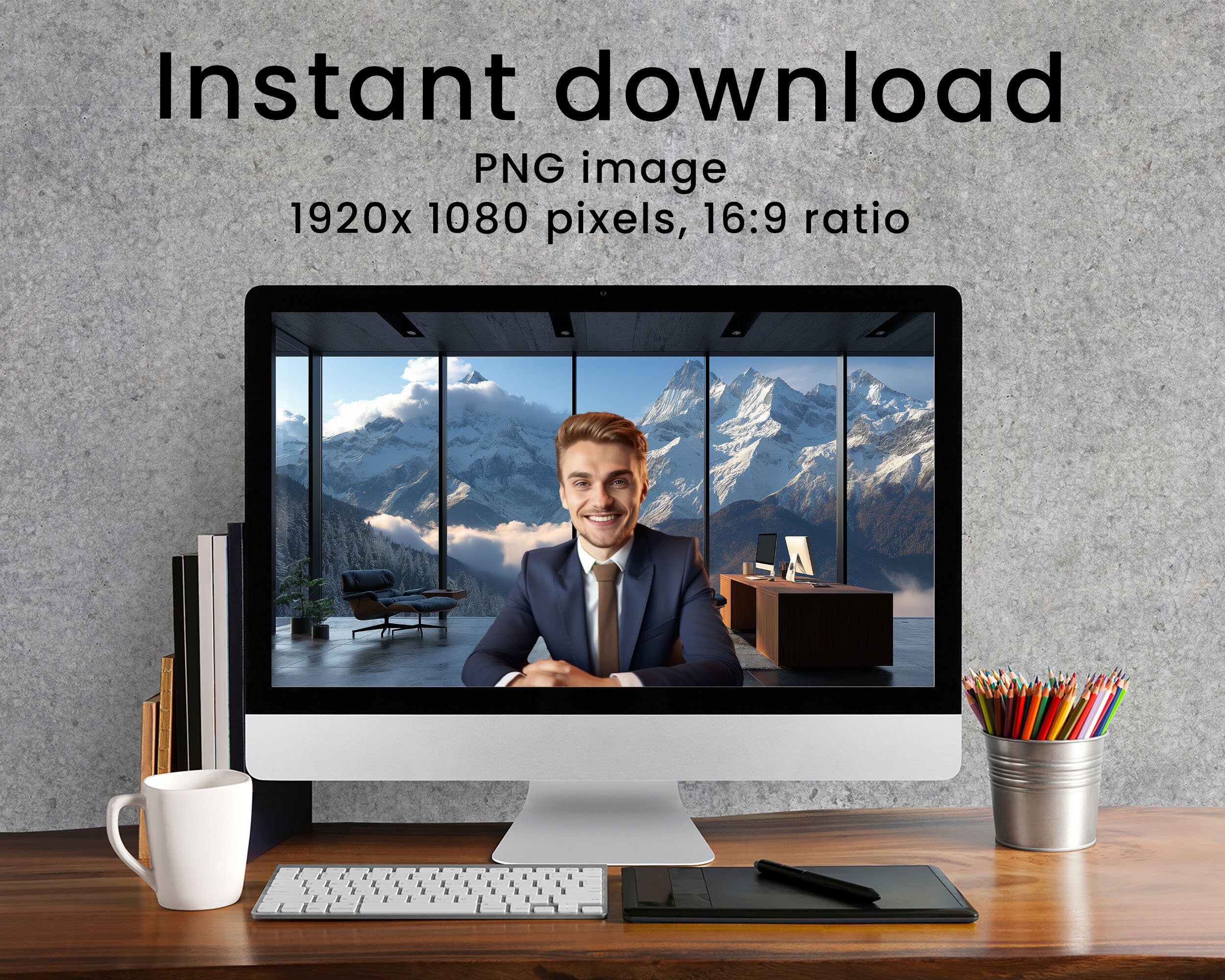 Alps Background for Zoom | Office Virtual Background | Teams Background ...