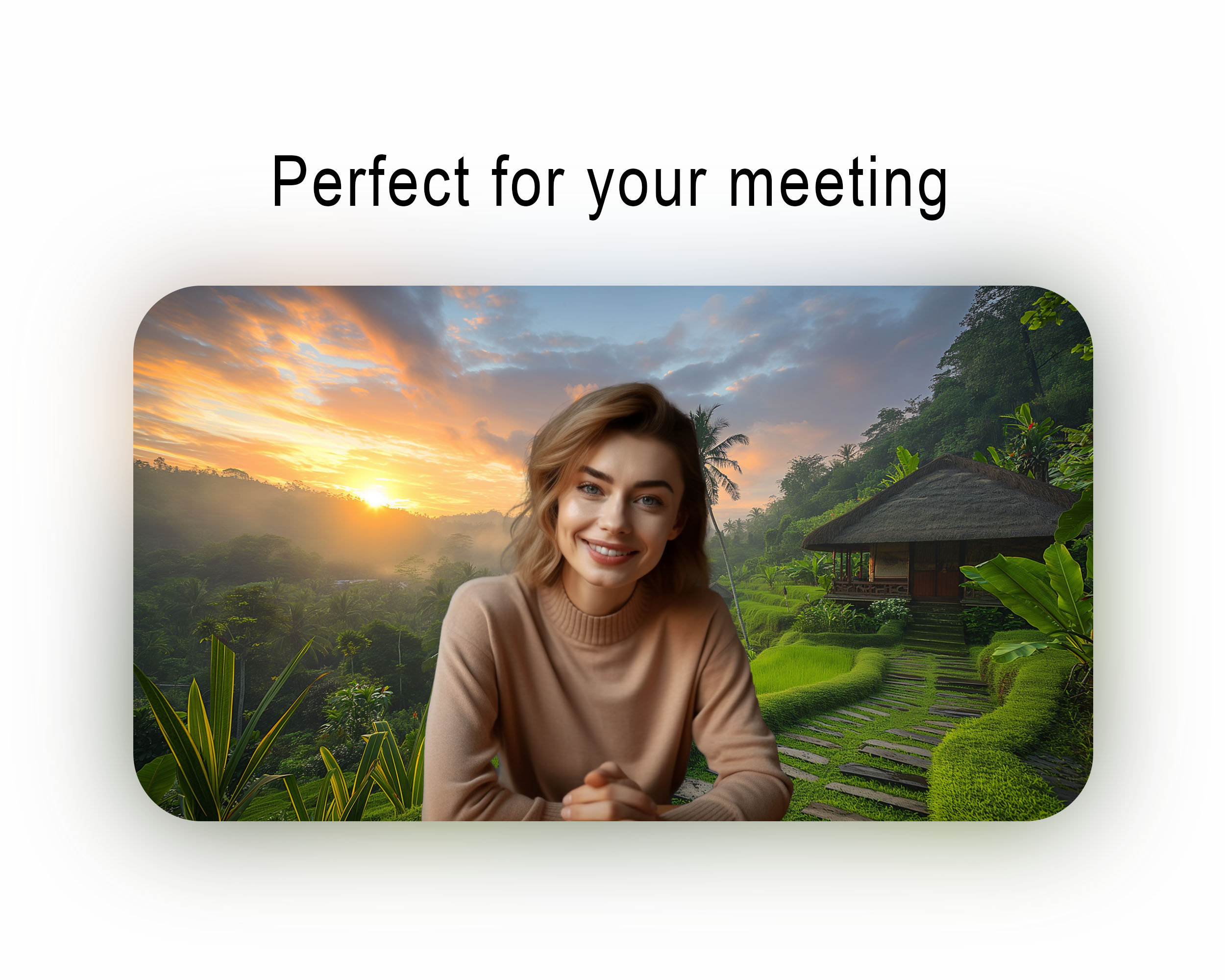 Bali Landscape Background for Zoom | Zoom, Meet, Microsoft Teams ...