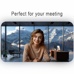 Alps Background for Zoom | Office Virtual Background | Teams Background ...