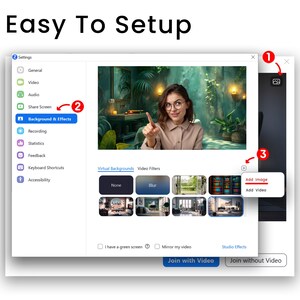 Realistic Virtual Background of the Massage Room | Zoom, Google Meet ...