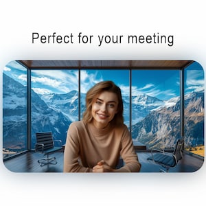 Alps Background for Zoom | Office Virtual Background | Teams Background ...