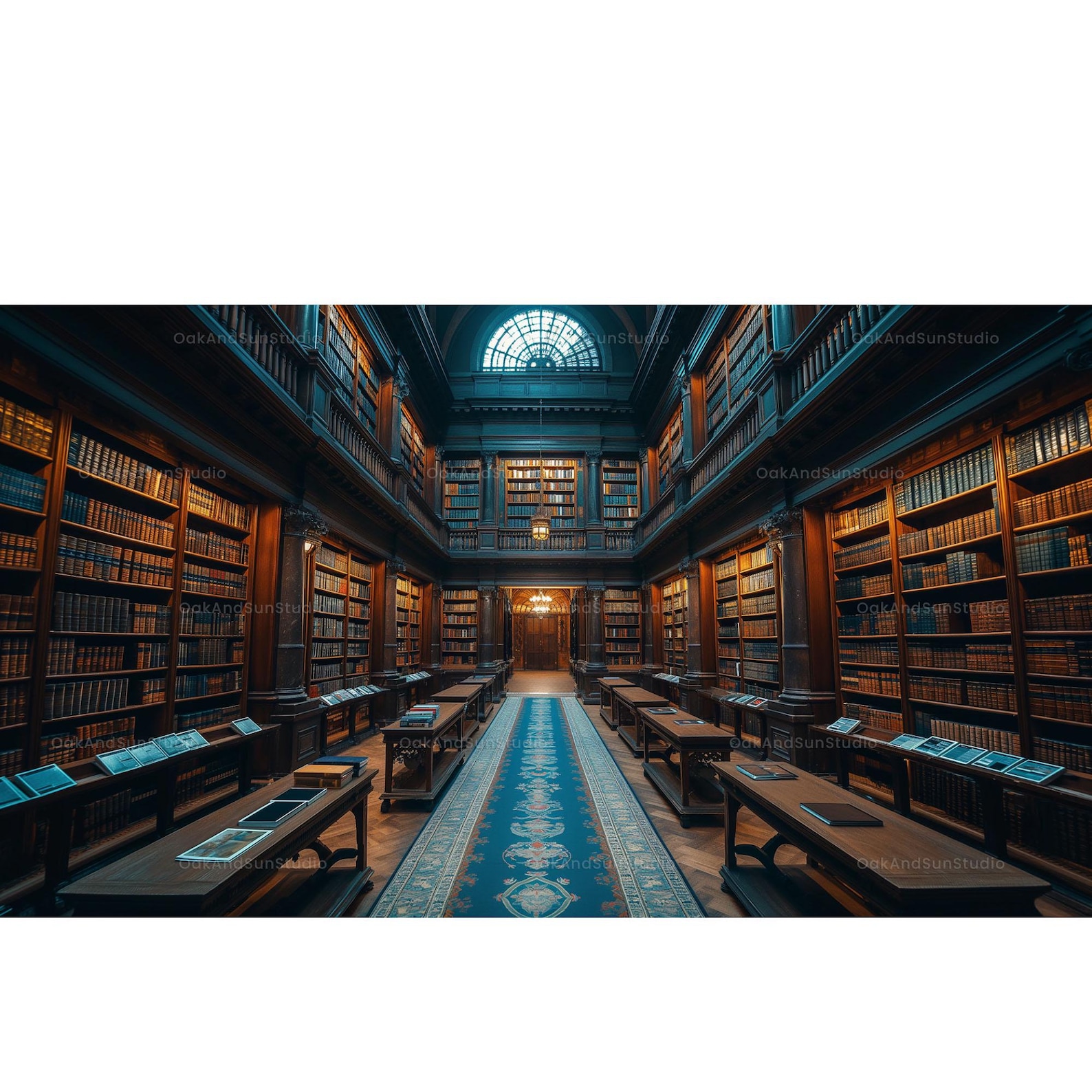 Hogwarts Library Background | Office Virtual Wallpaper | Teams ...