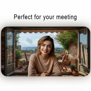 Italy Inspired Zoom Background | Suitable for Zoom, Google Meet ...