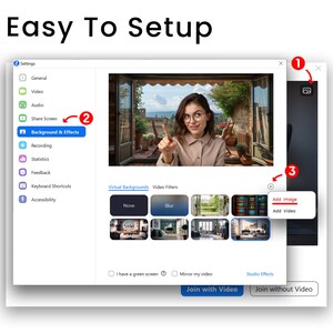 Italy Inspired Zoom Background | Suitable for Zoom, Google Meet ...