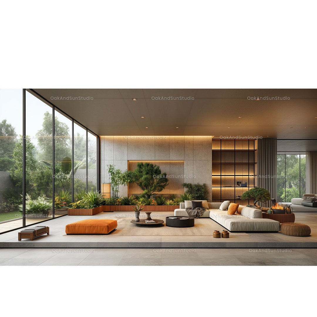 Realistic Virtual Background of a Lobby With Lounge Vibes | Suitable ...