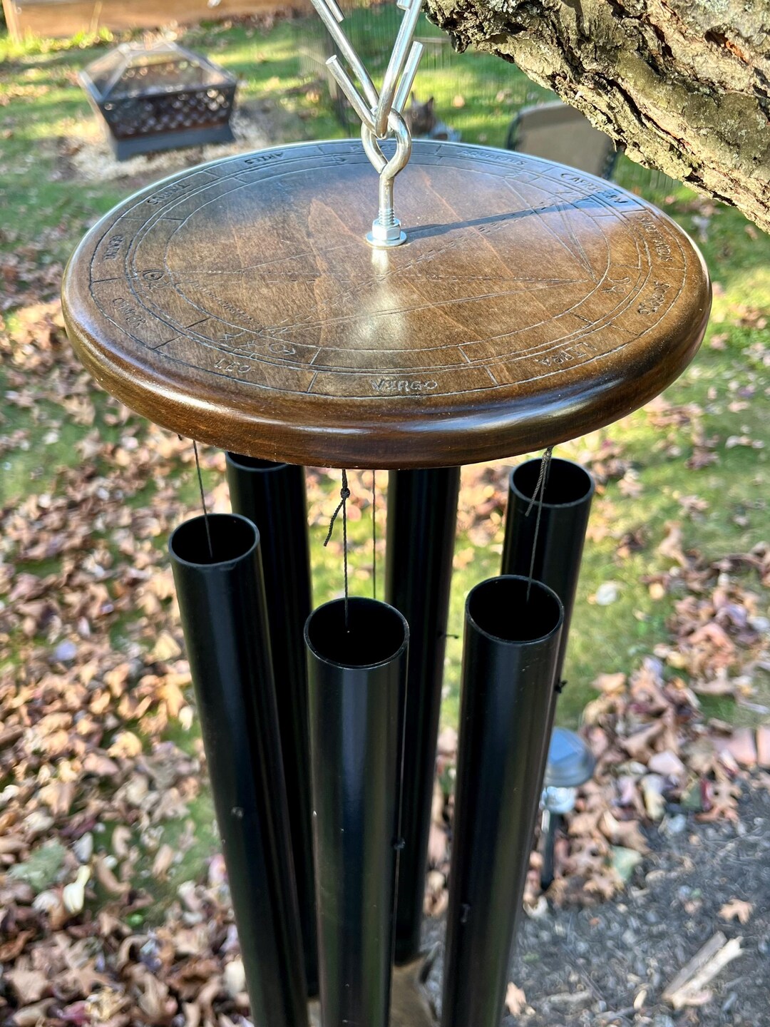 Custom Astrology Birth Chart Wind Chimes | Sound Healing | Solfeggio ...