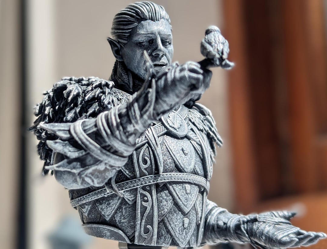 Halsin Baldur's Gate 3 Bust Statue (made to Order) - Etsy
