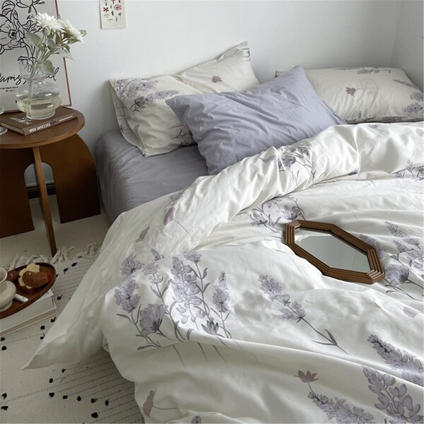 Lavender Bedding - Etsy