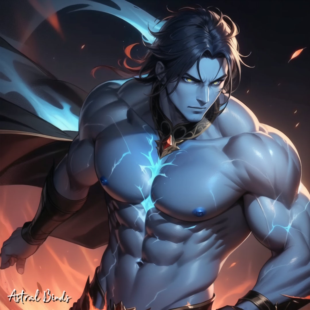 Orlahd the Marid Djinn Spirit Companion for Manifestation & Wish Fulfillment Bind With Your ...