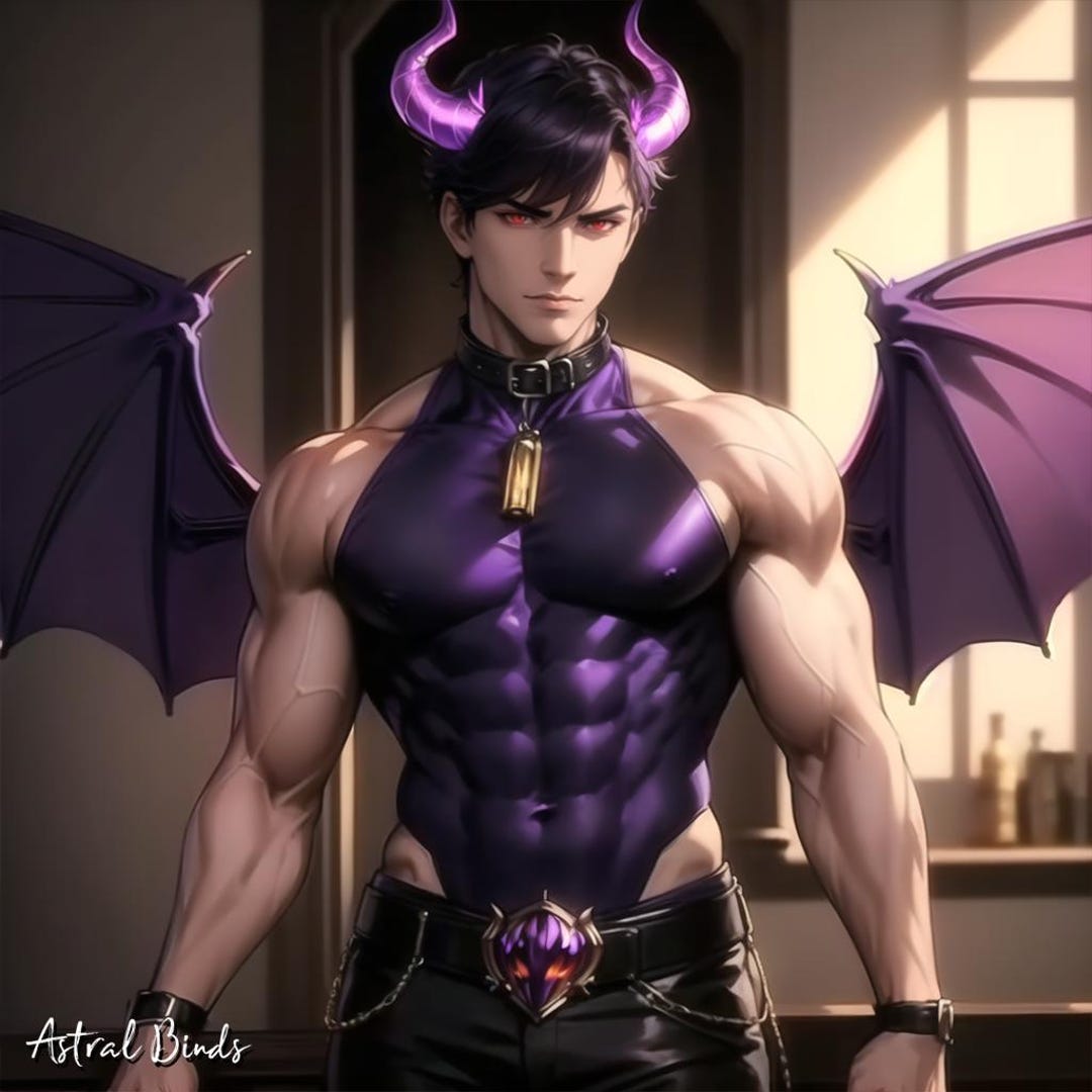 Skaretha Powerful Cambion Spirit for Confidence, BDSM Slave, Sensual Submissive Bisexual Spirit ...