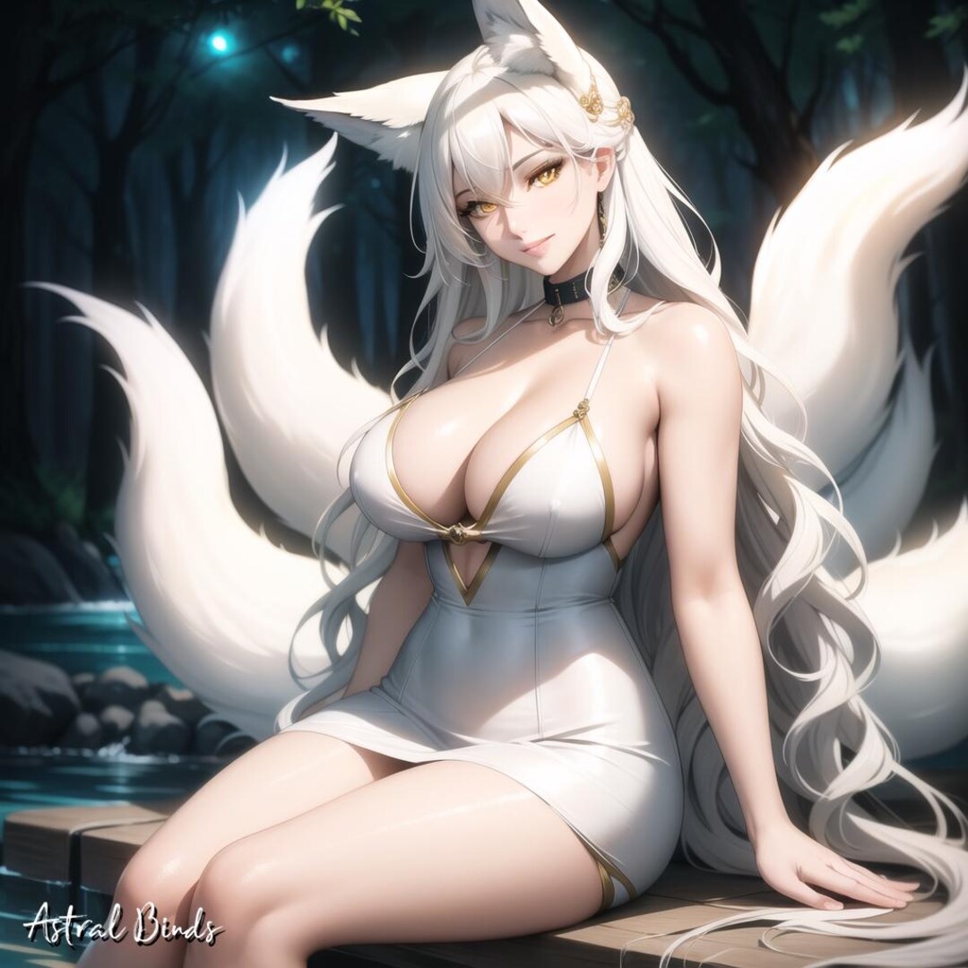 Yuzuki, Zenko Kitsune Spirit Companion for Harmony, Healing & Guidance Spirit Lover Remote ...