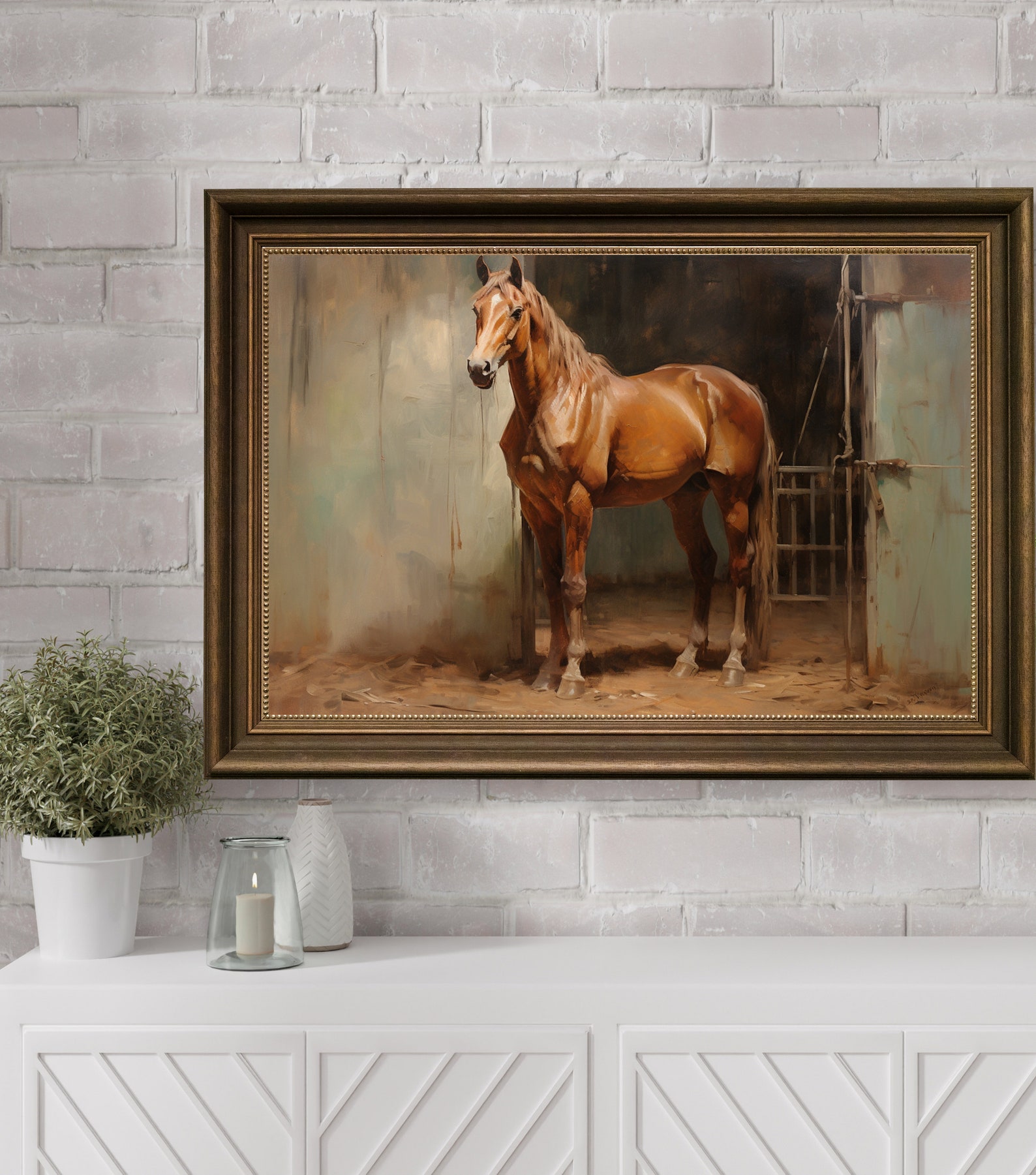 Equestrian Wall Art, Rustic Wall Art, Farmhouse Decor, Horse Wall Art ...