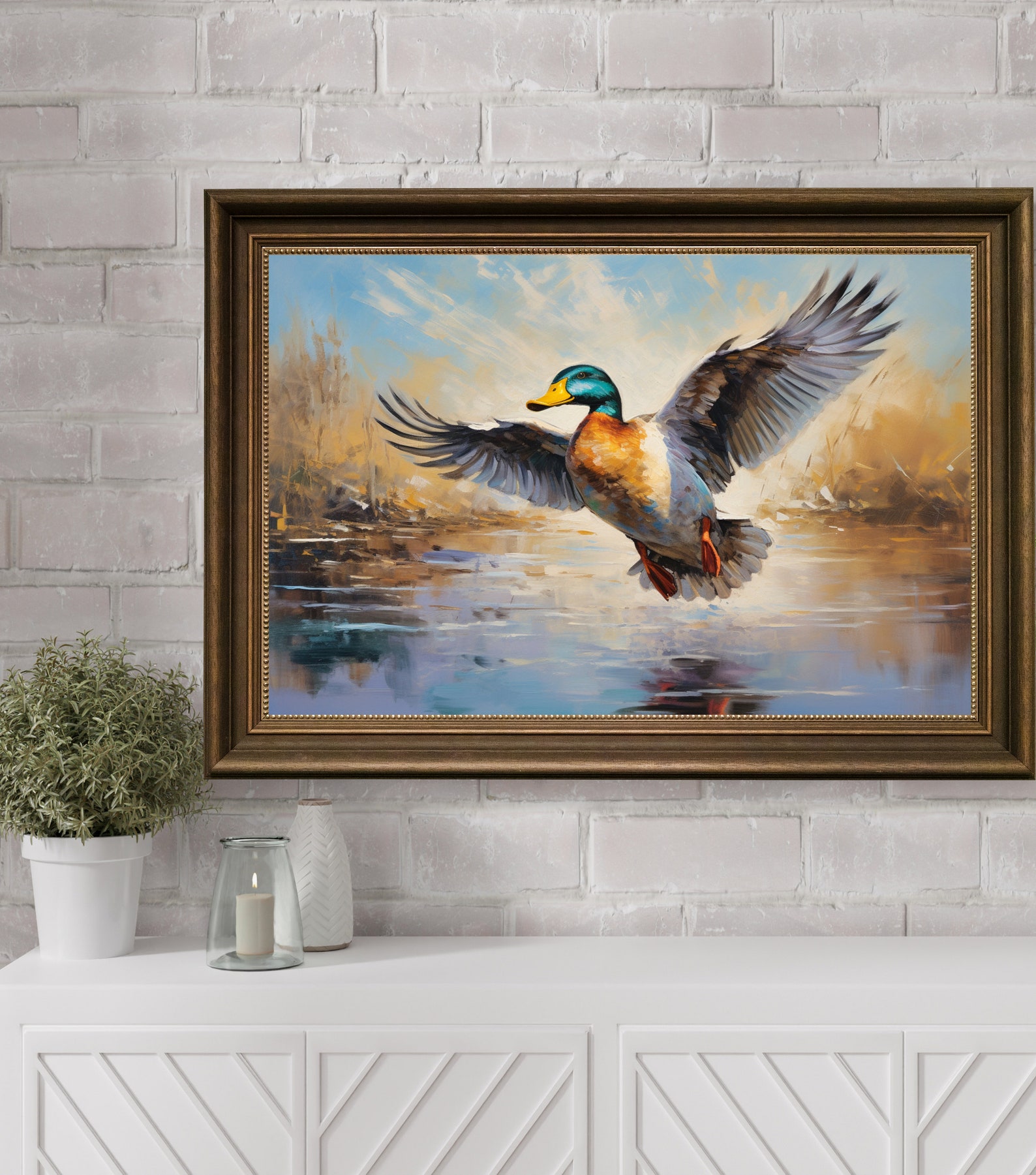 Duck Hunting Wall Art, Hunting Nursery Decor, Duck Hunting Nursery Art ...