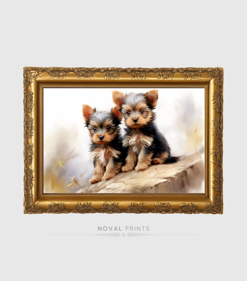 Yorkie Lover Gift, Yorkshire Terrier, Yorkie, Yorkie Art, Yorkie Print ...