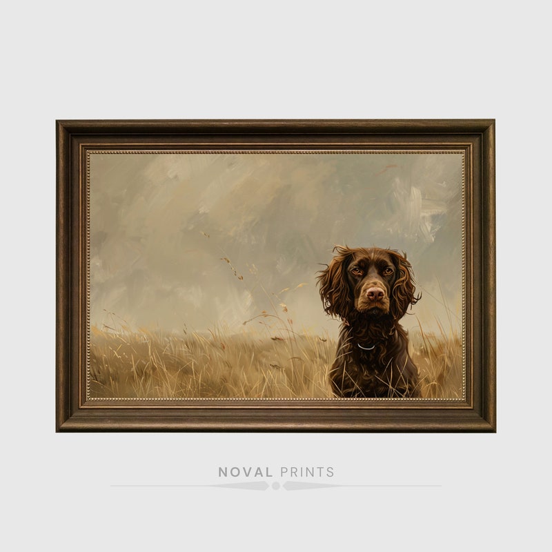 Brown Spaniel Prints - Etsy