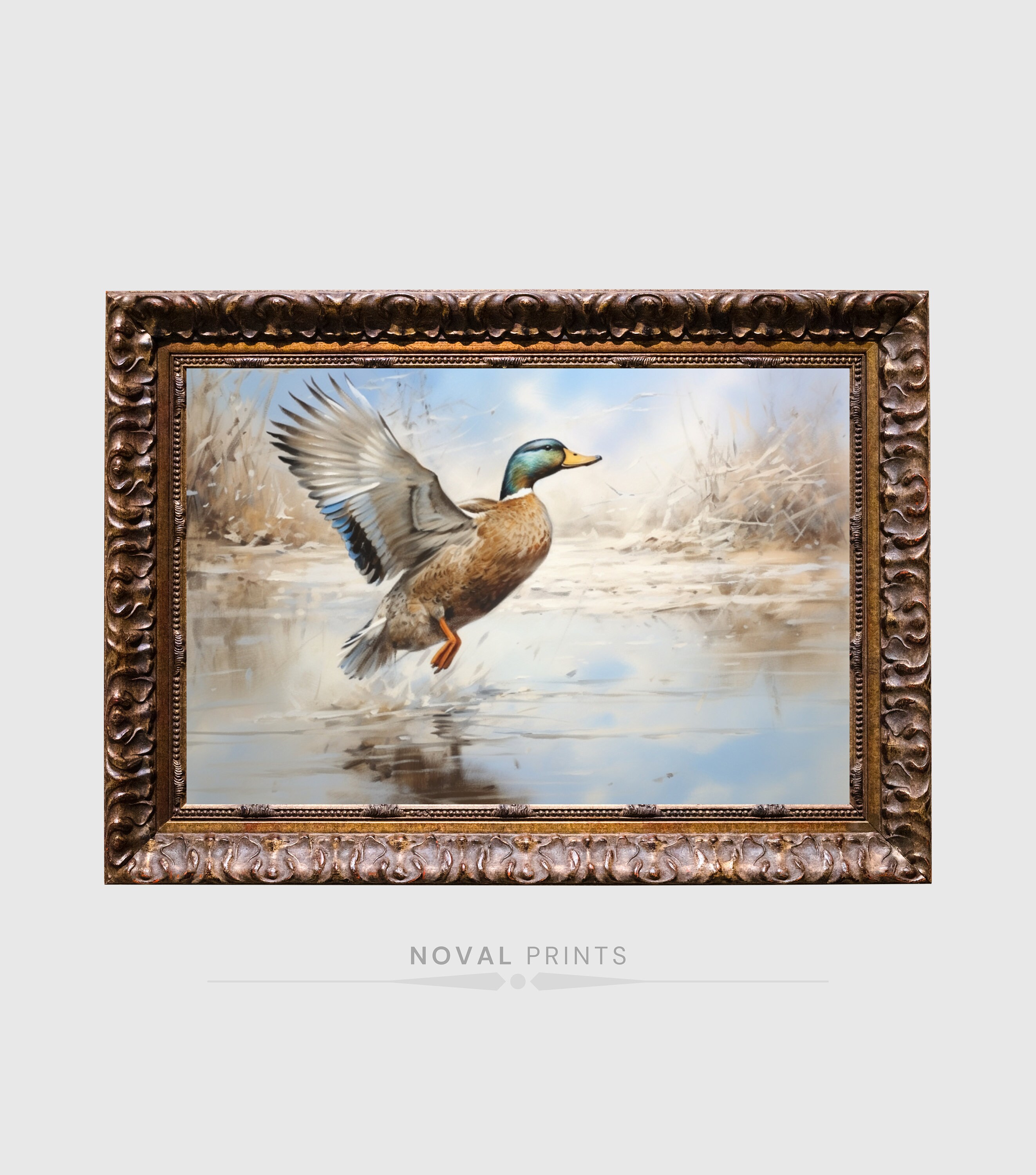 Mallard Duck, Hunting Wall Art, Hunting Nursery Decor, Duck Hunting ...