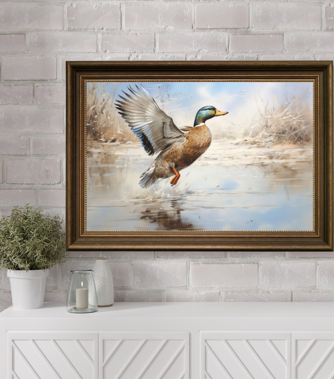 Mallard Duck, Hunting Wall Art, Hunting Nursery Decor, Duck Hunting ...