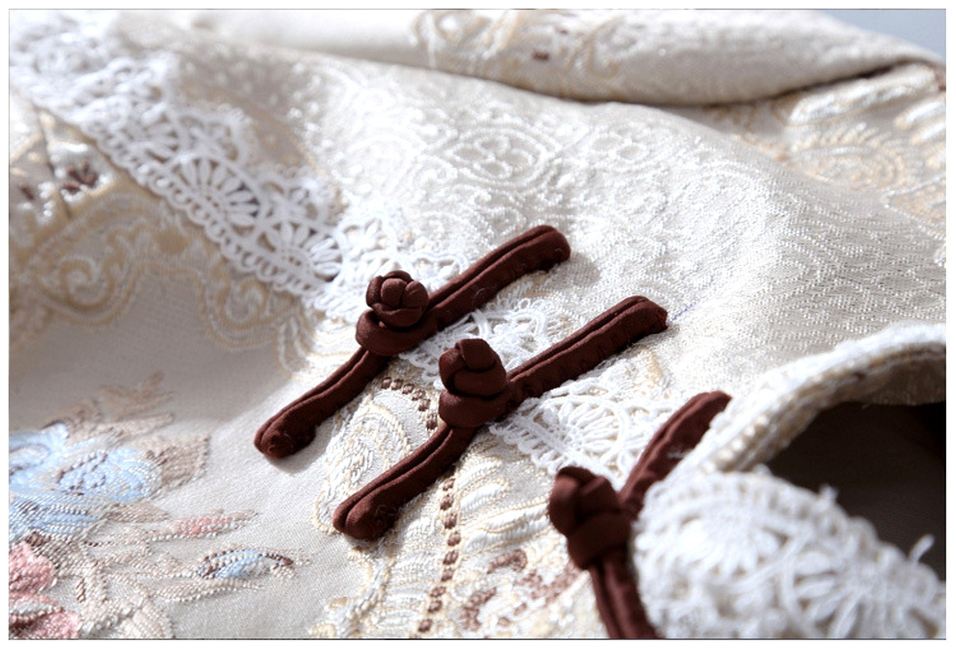 Modern Lace Collar Qipao Chinese Traditional Cheongsam Dress - Etsy