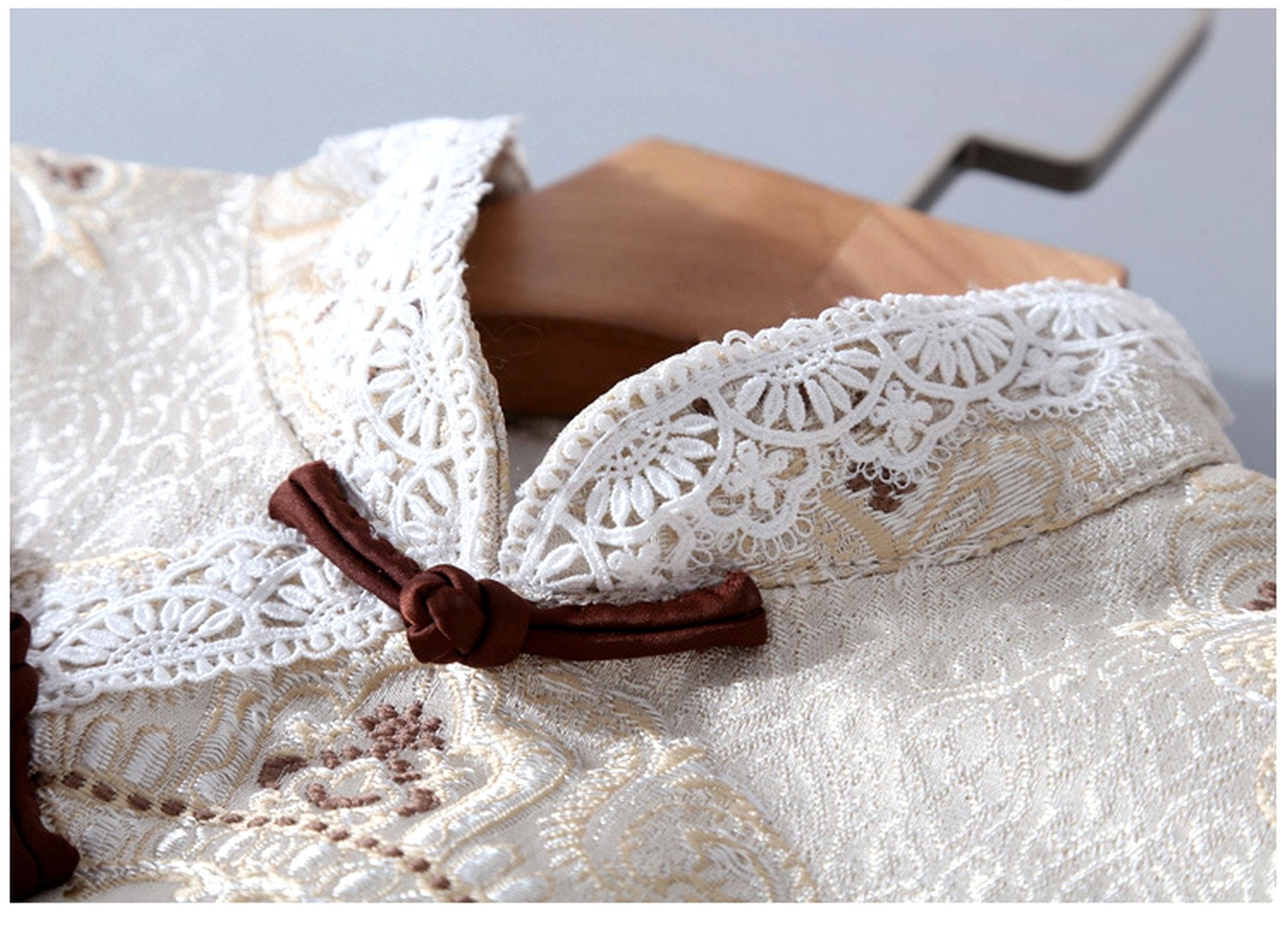 Modern Lace Collar Qipao Chinese Traditional Cheongsam Dress - Etsy