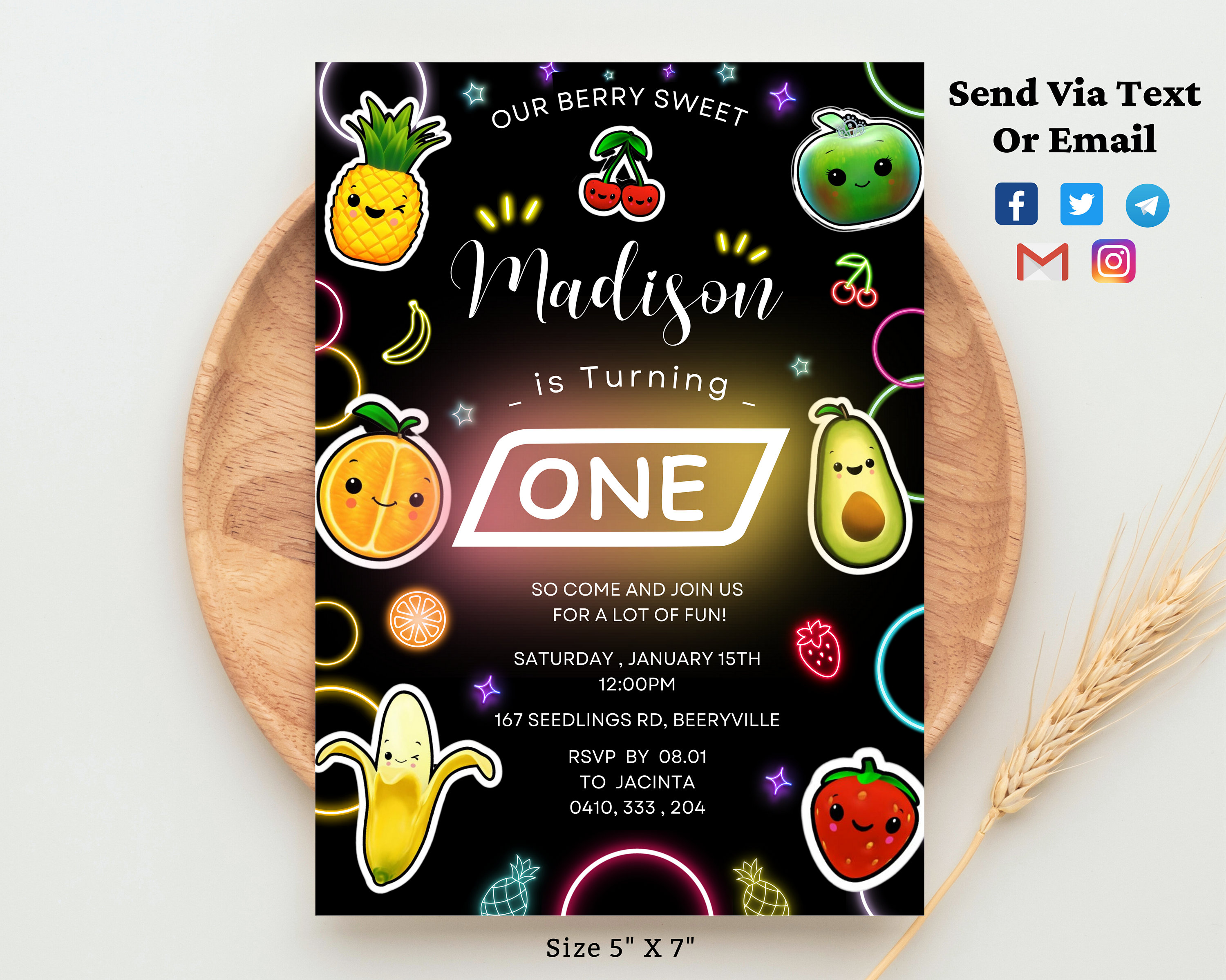 Hey Bear Sensory Birthday Invitation Template Hey Bear - Etsy UK