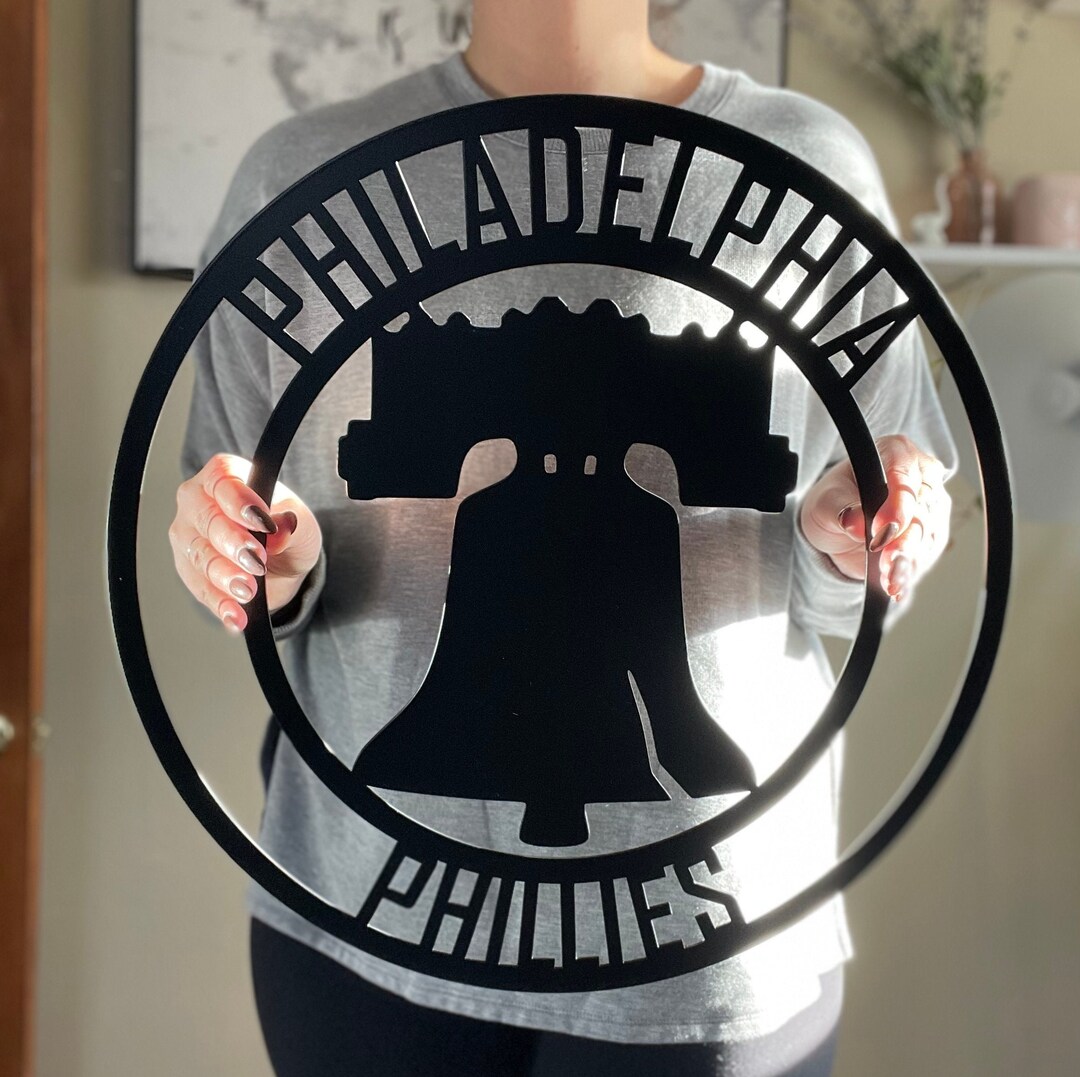 Metal Phillies Bell Sign - Etsy