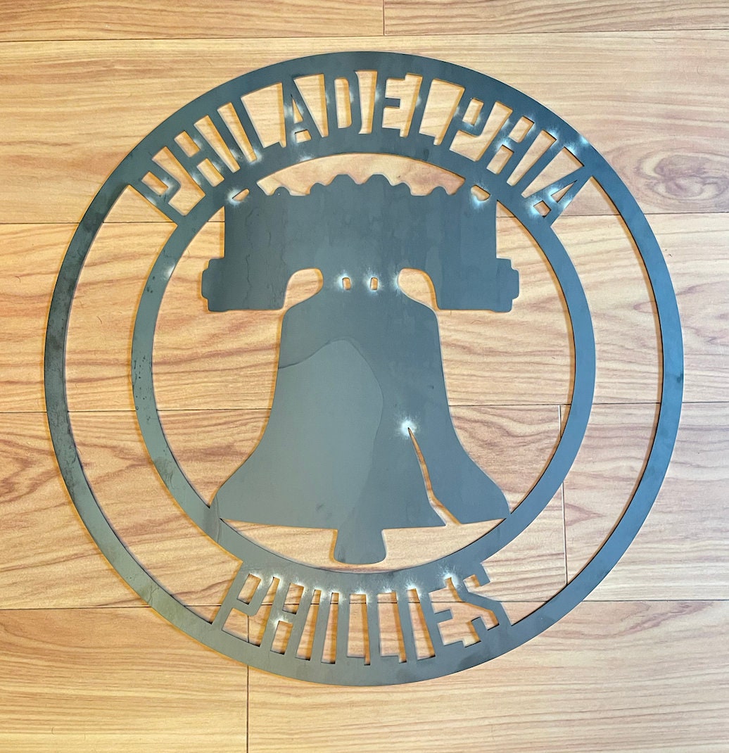 Metal Phillies Bell Sign - Etsy