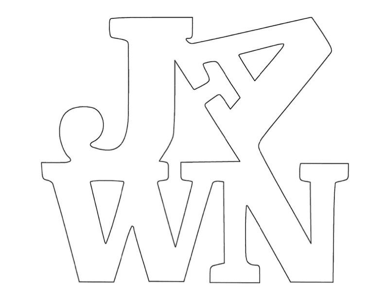 Metal 'JAWN' Sign - Etsy