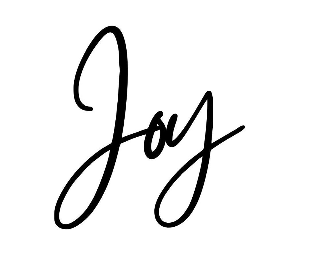 Metal 'joy' Sign - Etsy