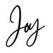 Metal 'joy' Sign - Etsy