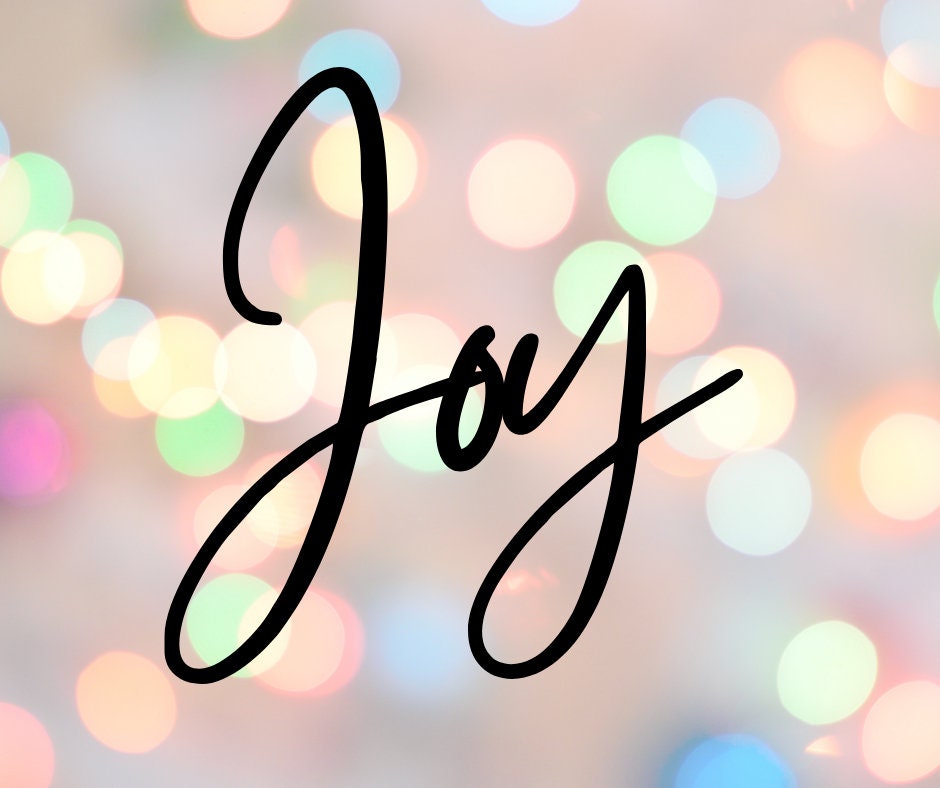Metal 'joy' Sign - Etsy