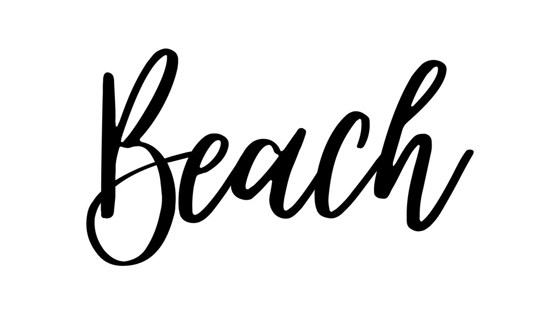 Metal Beach Sign - Etsy