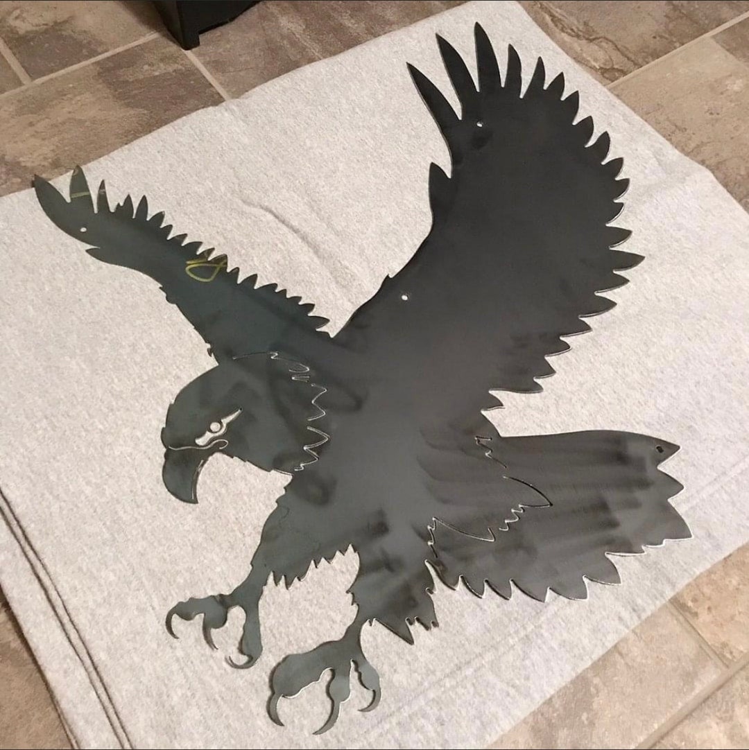 Metal Eagle - Full Body - Etsy