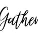 Metal 'gather' Sign - Etsy