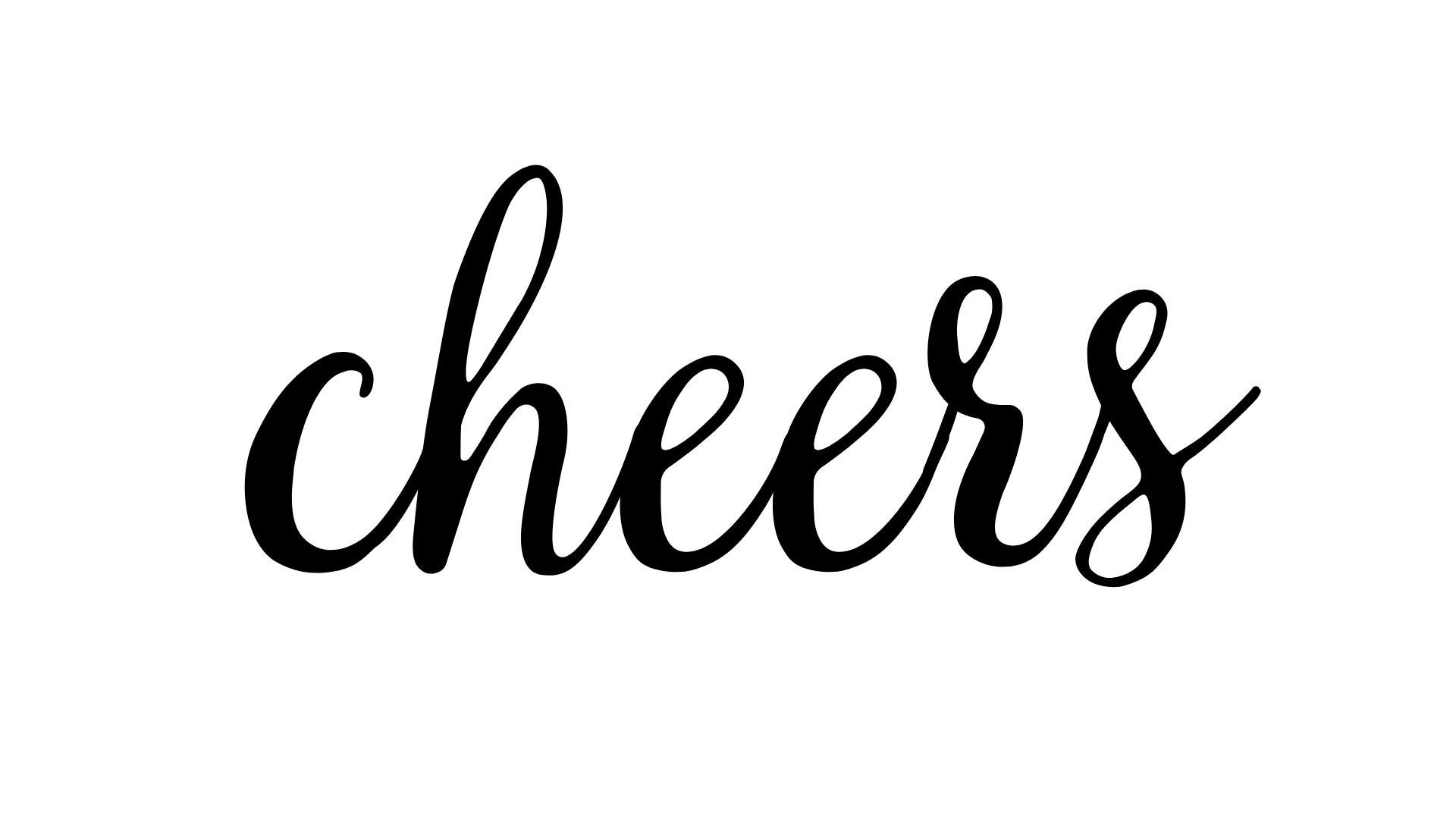 Metal Cheers Sign - Cheers - Etsy