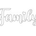 Metal 'family' Sign - Etsy