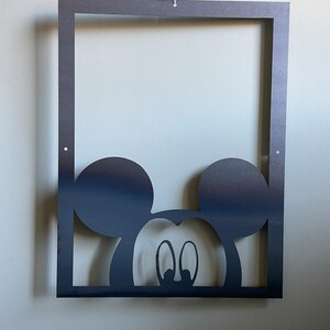 Metal Mickey Wall Art - Etsy