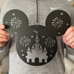 Metal Mickey Wall Art - Etsy