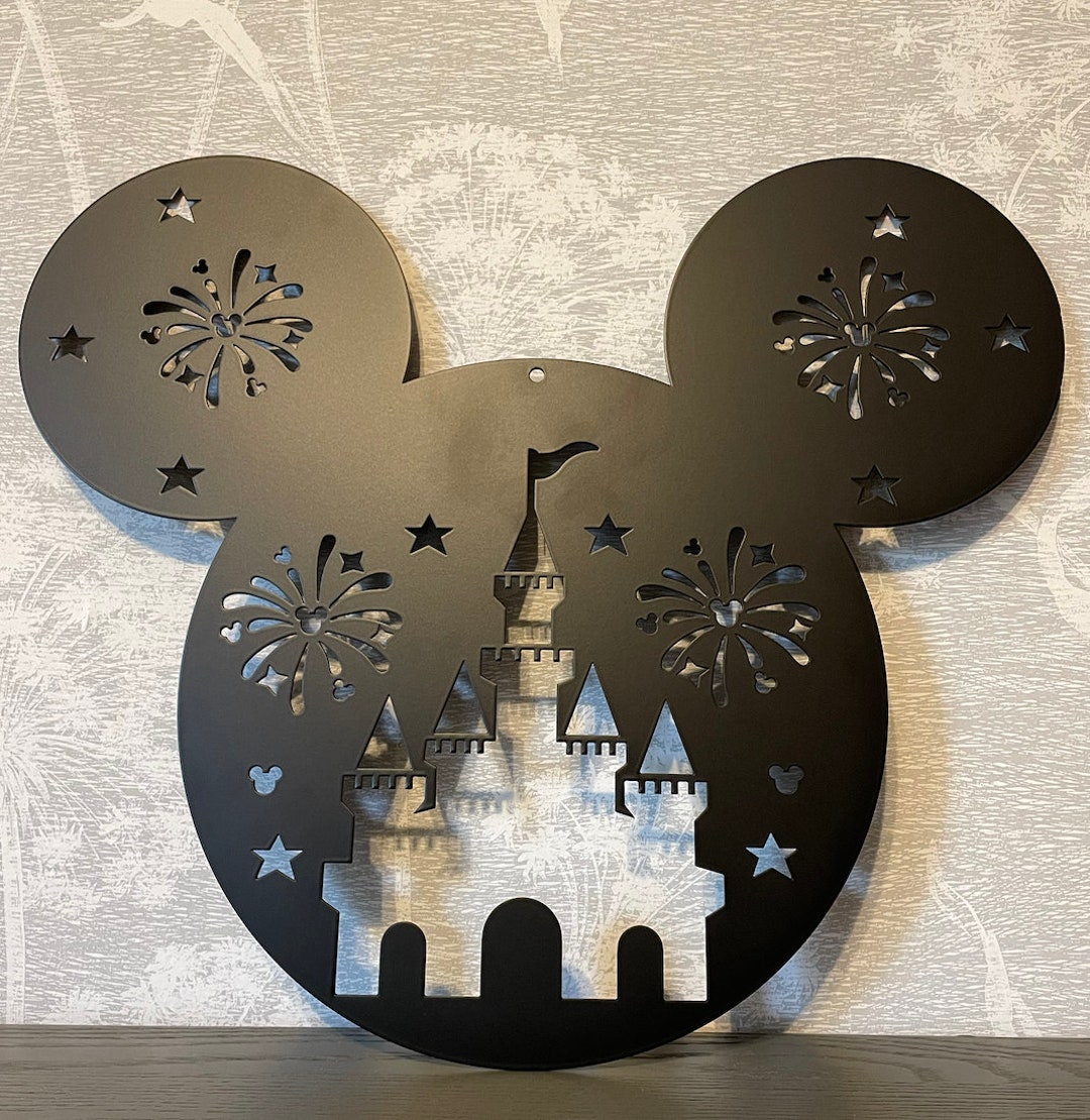 Metal Mickey Wall Art - Etsy