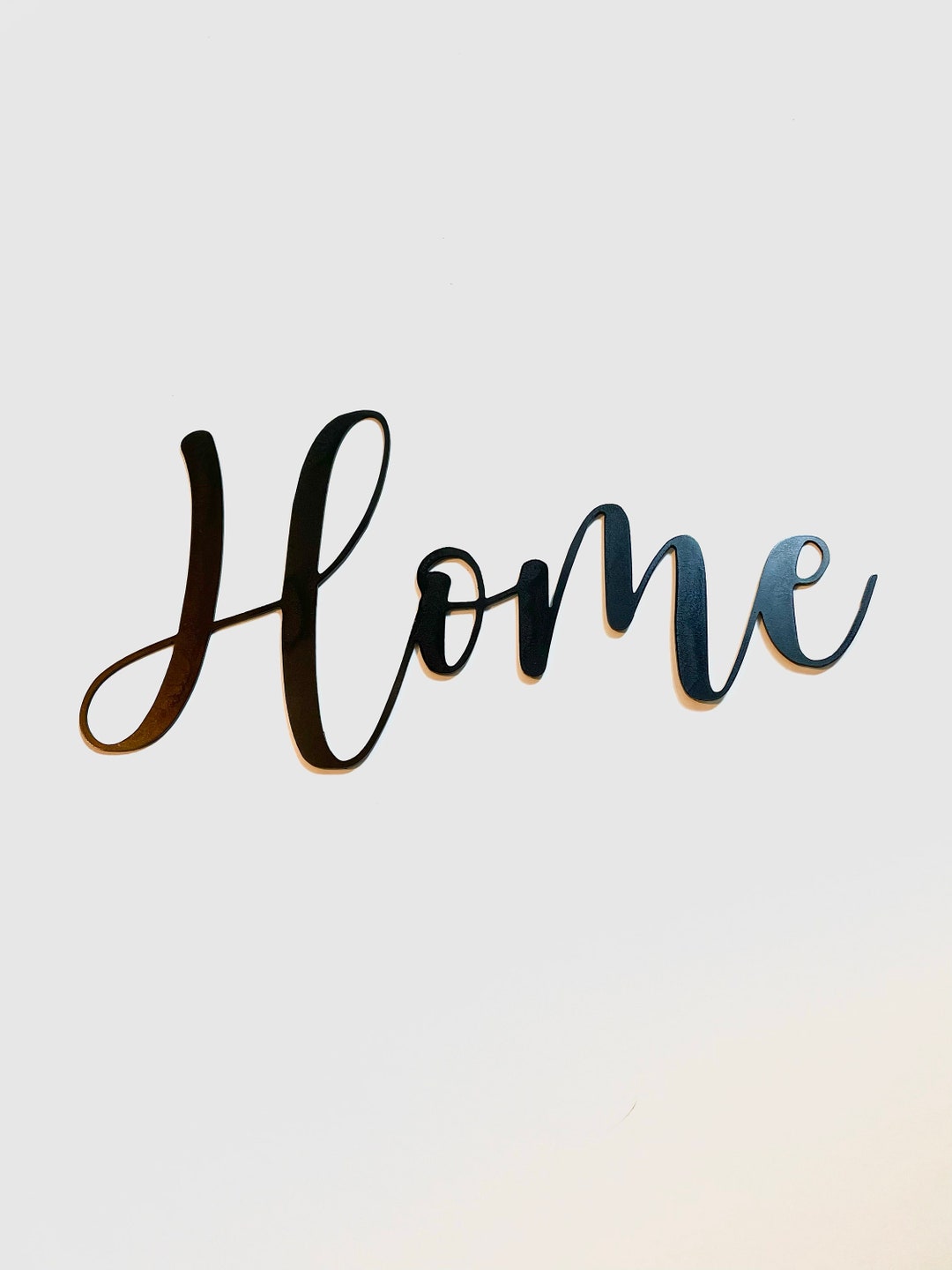 Metal 'home' Sign - Etsy