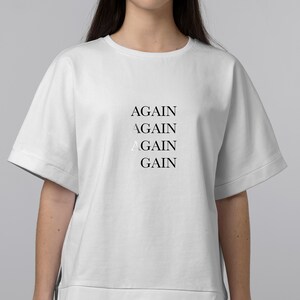 Again Gain Svg Png Pdf, for Gain, Positive Quote Svg, Digital Svg Png ...