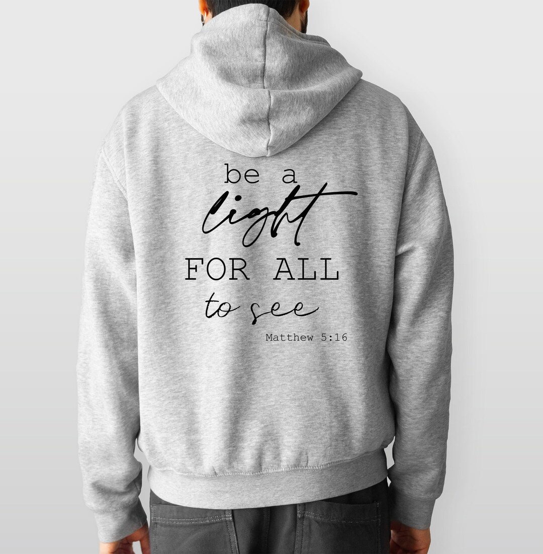 Be A Light for All to See Matthew 5:16 Gift for Christians - Etsy
