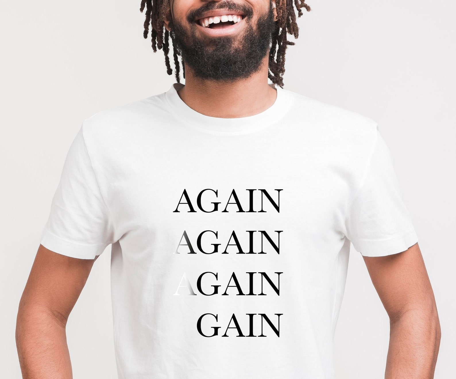 Again Gain Svg Png Pdf, for Gain, Positive Quote Svg, Digital Svg Png ...