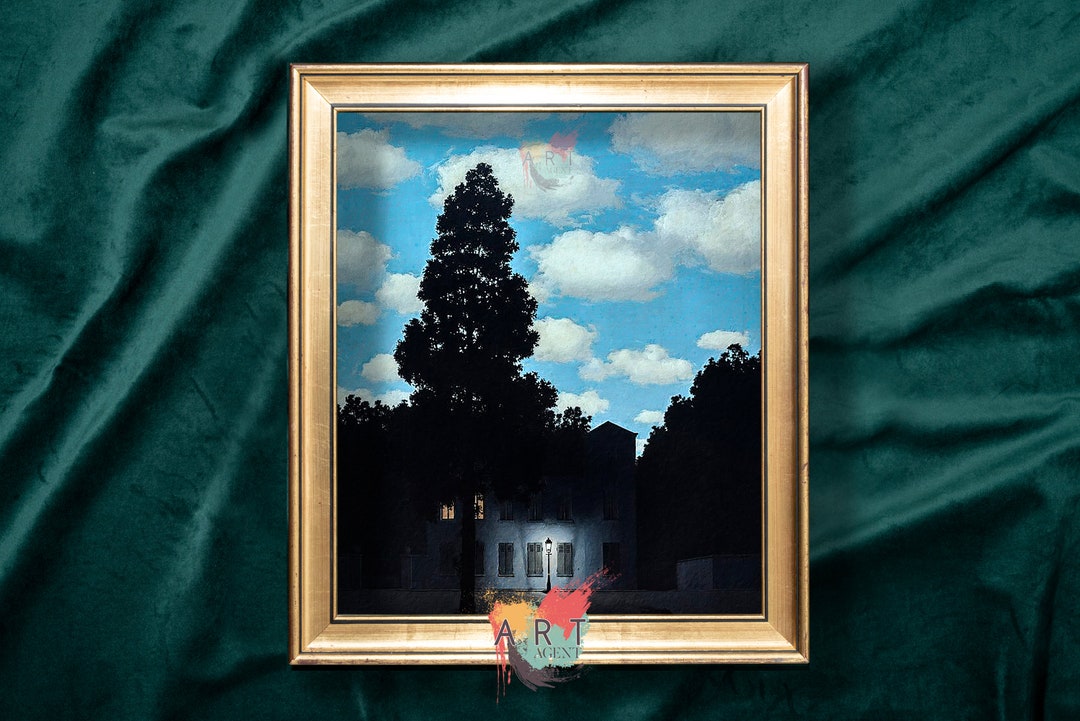Rene Magritte Artwork, the Empire of Light, Vintage Wall Decor ...